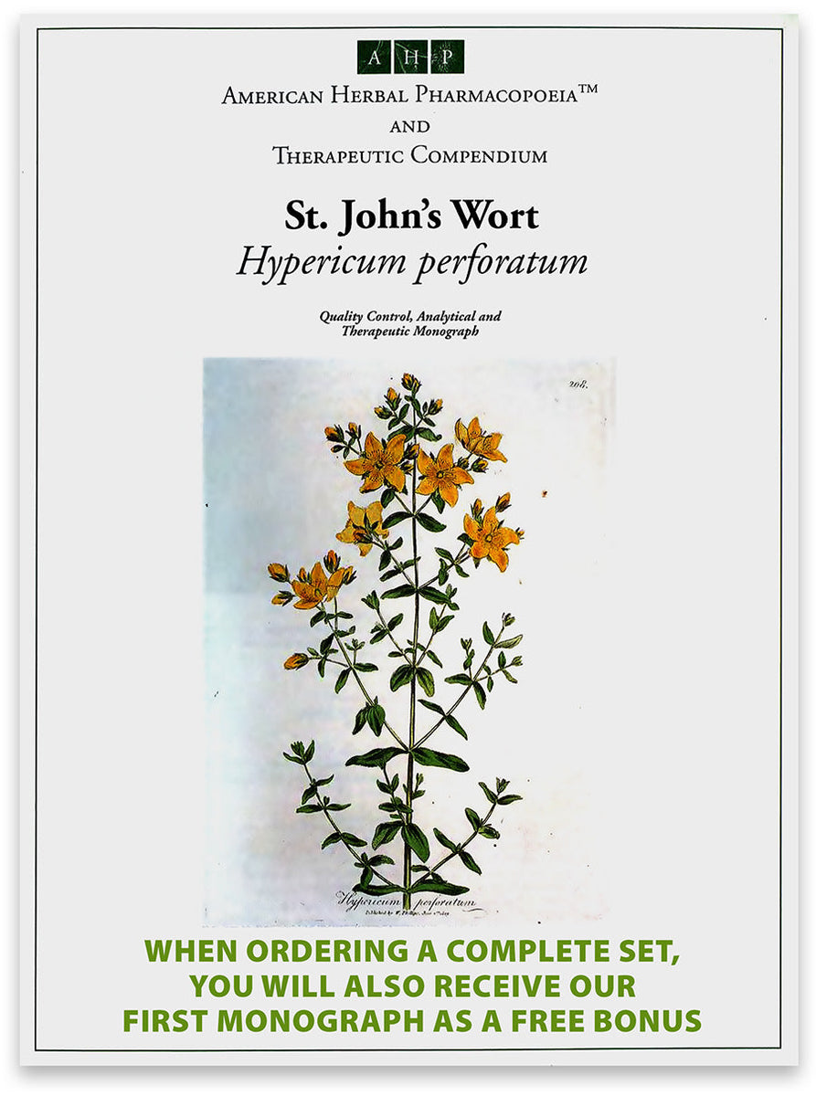Complete Set of 44 Printed Botanical Monographs – American Herbal ...
